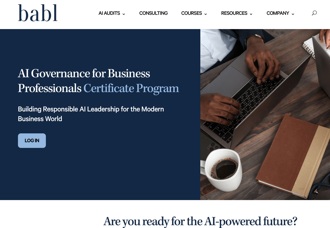 AI Governance for Business Professionals Certification Program - BABL ...