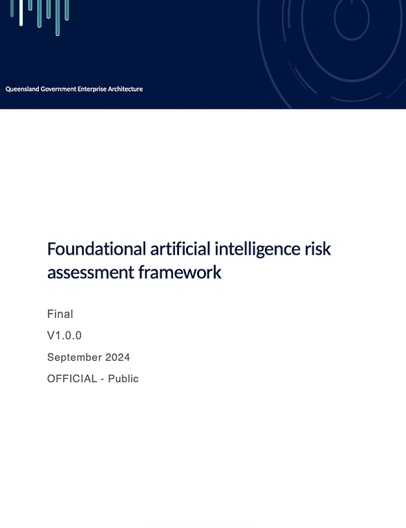 Foundational Artificial Intelligence Risk Assessment Framework (FAIRA ...