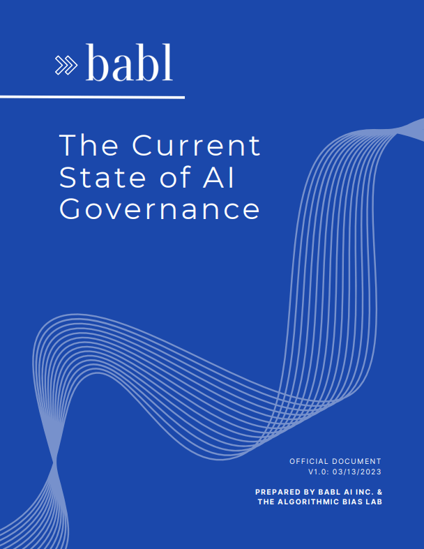 The Current State of AI Governance (2023) - AI Governance Library ...